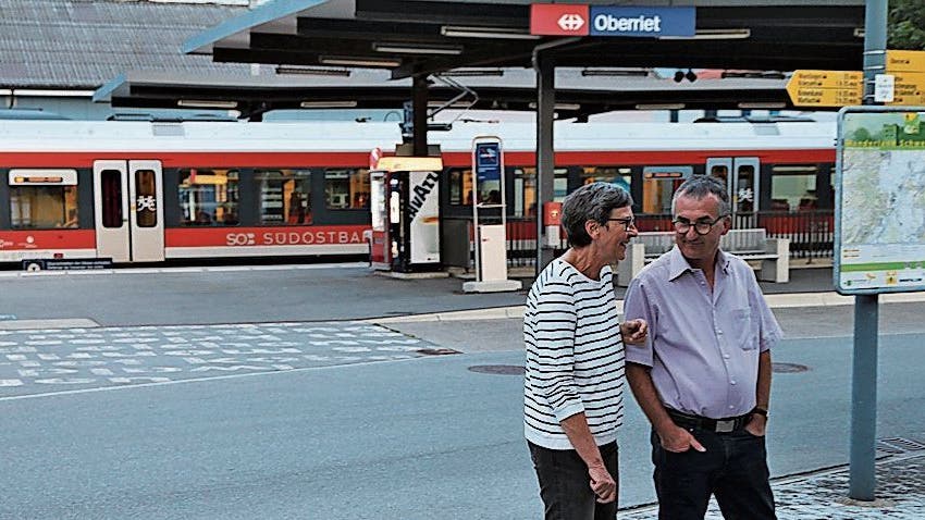 Bahnhof Oberriet So äusserten Sich Sbb Vertreter Zum Ausbau